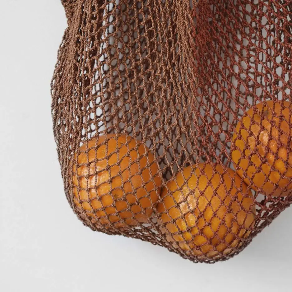 Sac filet rouge Liliana | Filet à provisions | Finca Home