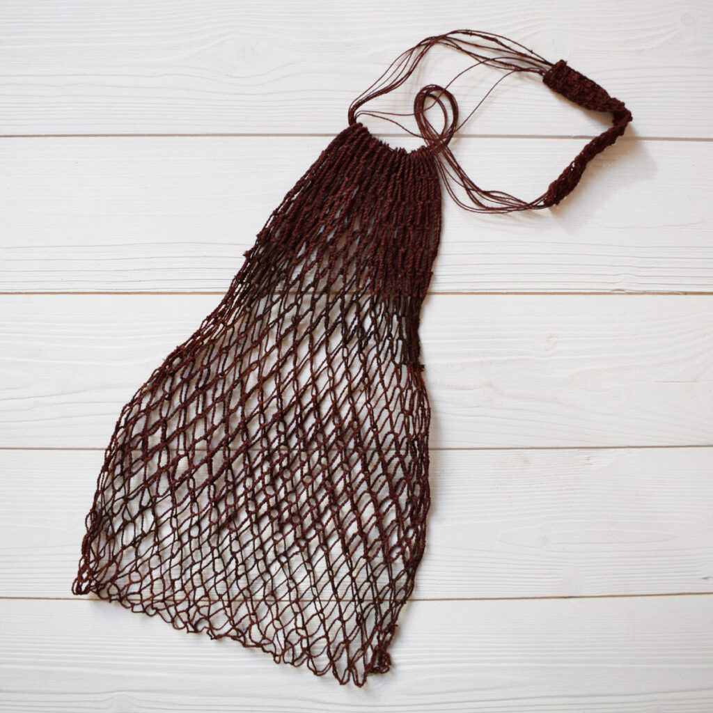 Sac filet rouge Liliana - Filet à provisions - Finca Home